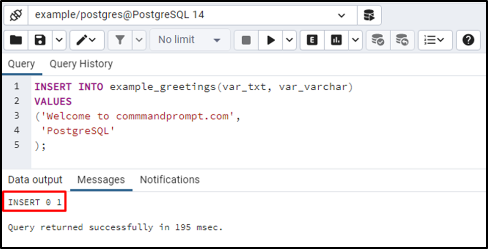 PostgreSQL TEXT VS VARCHAR Data Types CommandPrompt Inc 
