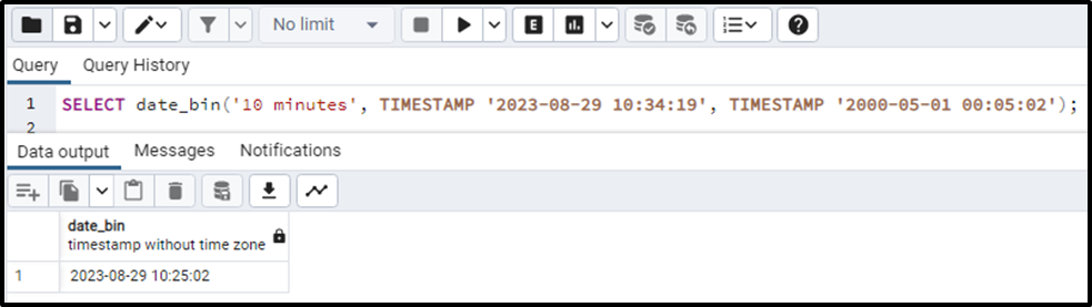 How To Use Datebin Function In Postgresql Commandprompt Inc