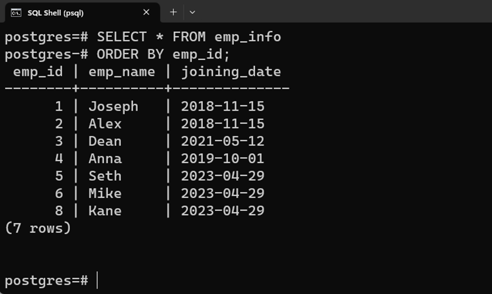 How To Select One Row From Each Group In PostgreSQL CommandPrompt Inc 