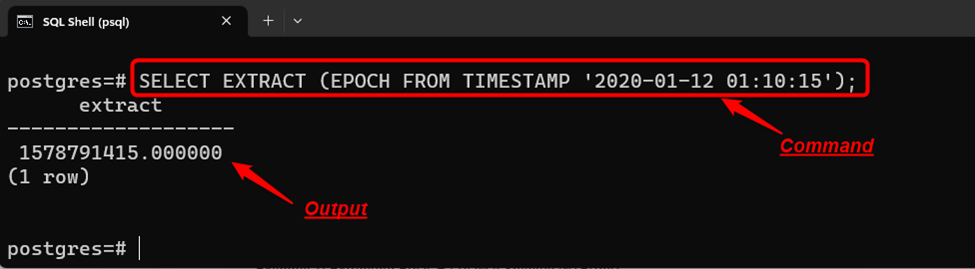 How To Calculate EPOCH Time In PostgreSQL CommandPrompt Inc 