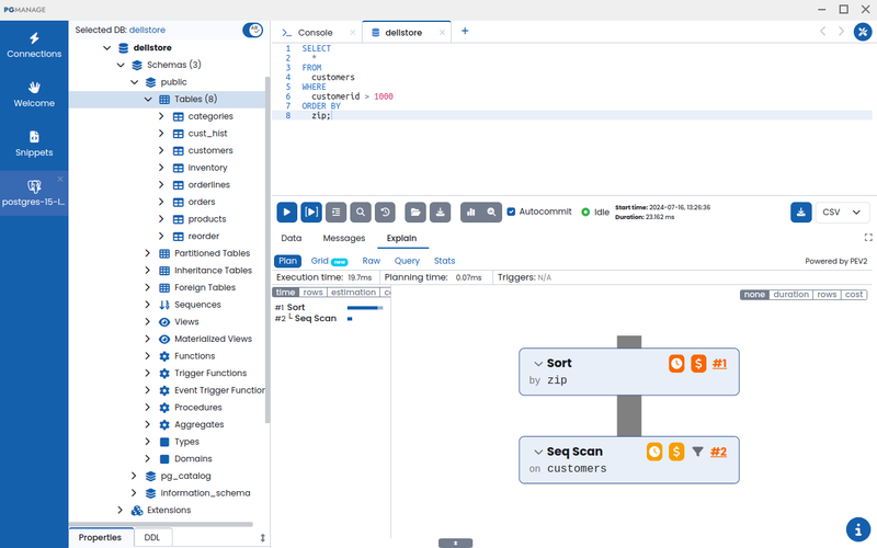 PgManage - CommandPrompt Inc.